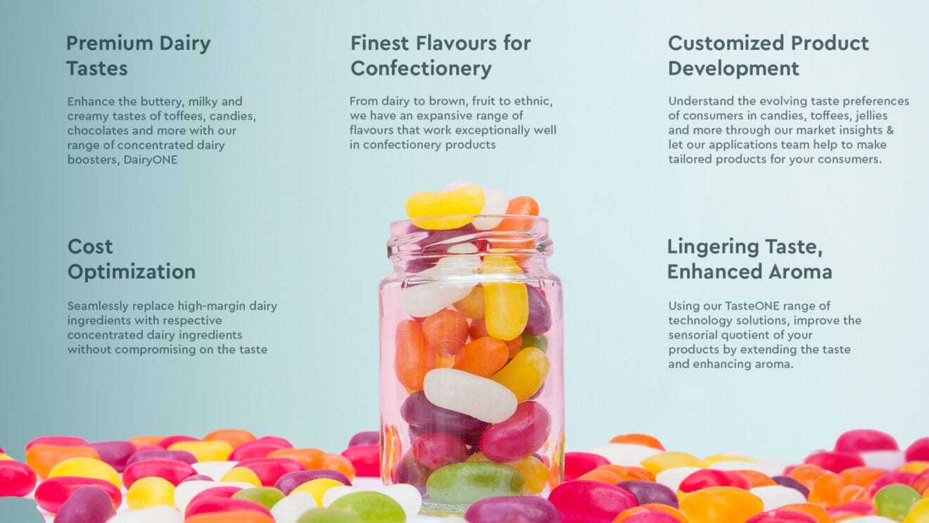 Confectionery Applications - Finest Flavours For Confectionery | Stonefield